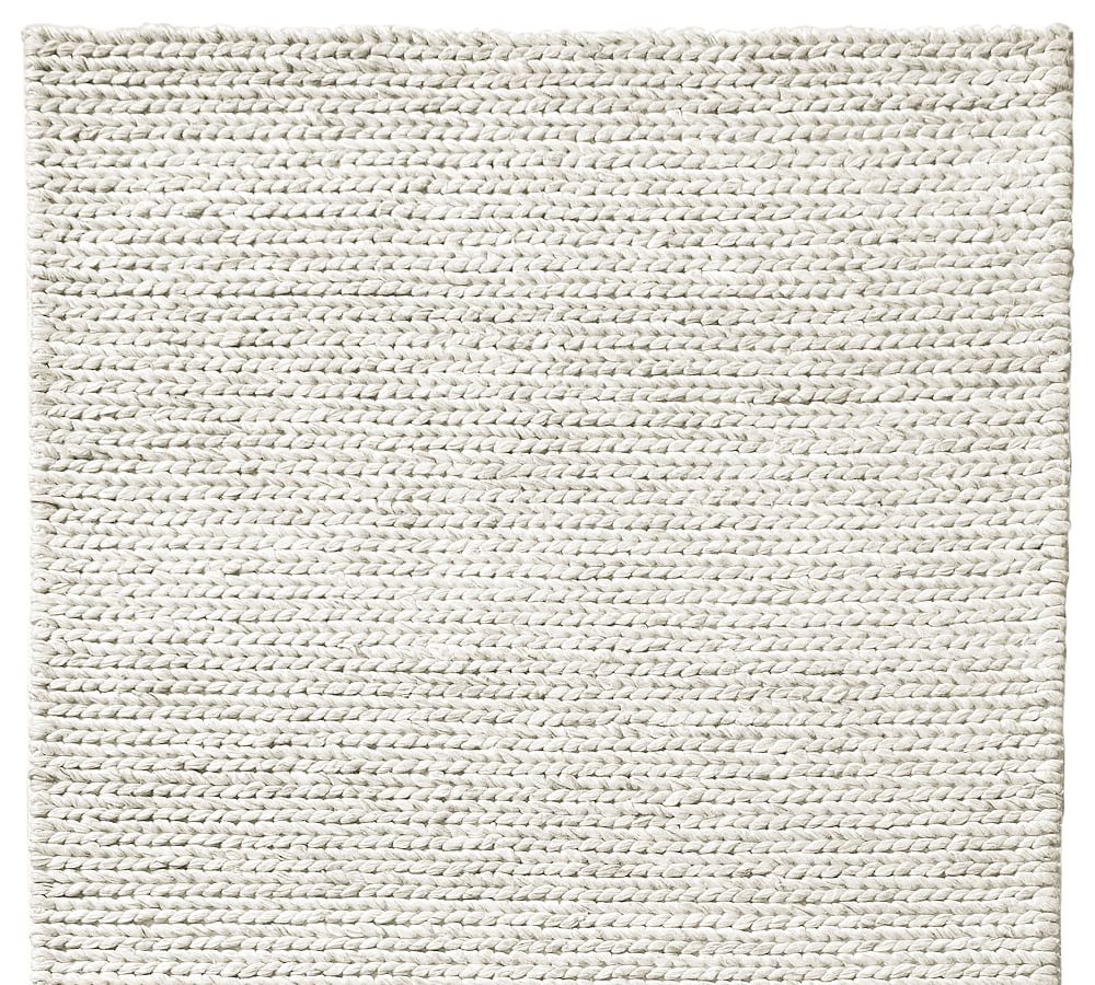 Chunky Knit Sweater Handwoven Rug | Pottery Barn