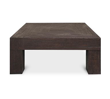 Open Box: Pierson Square Reclaimed Wood Coffee Table (39.5") - Rustic ...