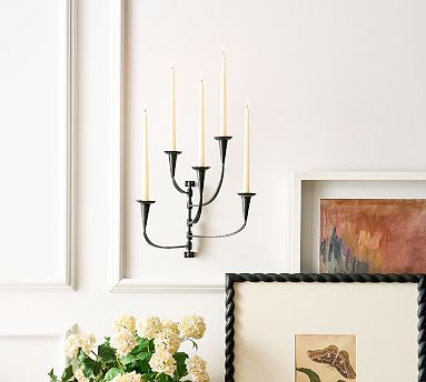Janus Wall Candelabra | Pottery Barn
