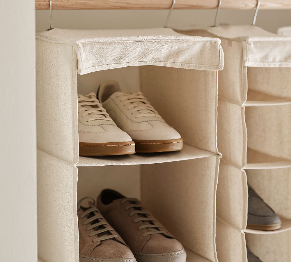 Linen Shoe Holder | Pottery Barn