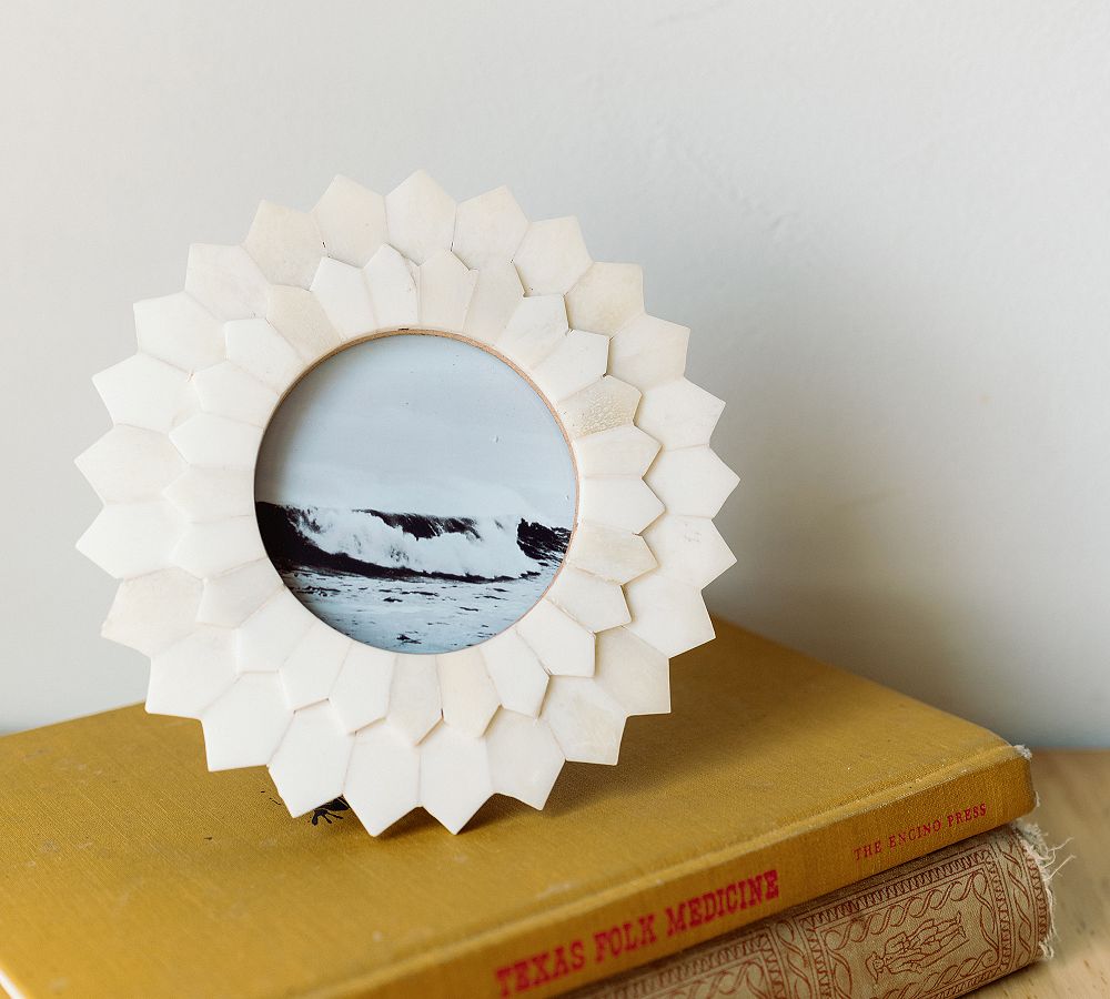 Bloom Handcarved Bone Frames | Pottery Barn