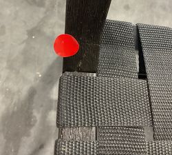 Open Box: Abbott FSC® Acacia Woven Outdoor Dining Side Chair ...