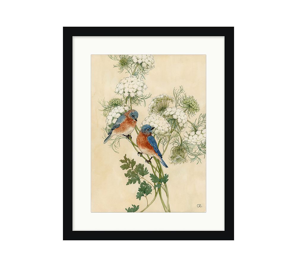 Bluebird Foliage by Carleigh Courey | Pottery Barn