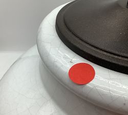 Open Box: Miller Table Lamp Base, Medium (30") - Ivory | Pottery Barn