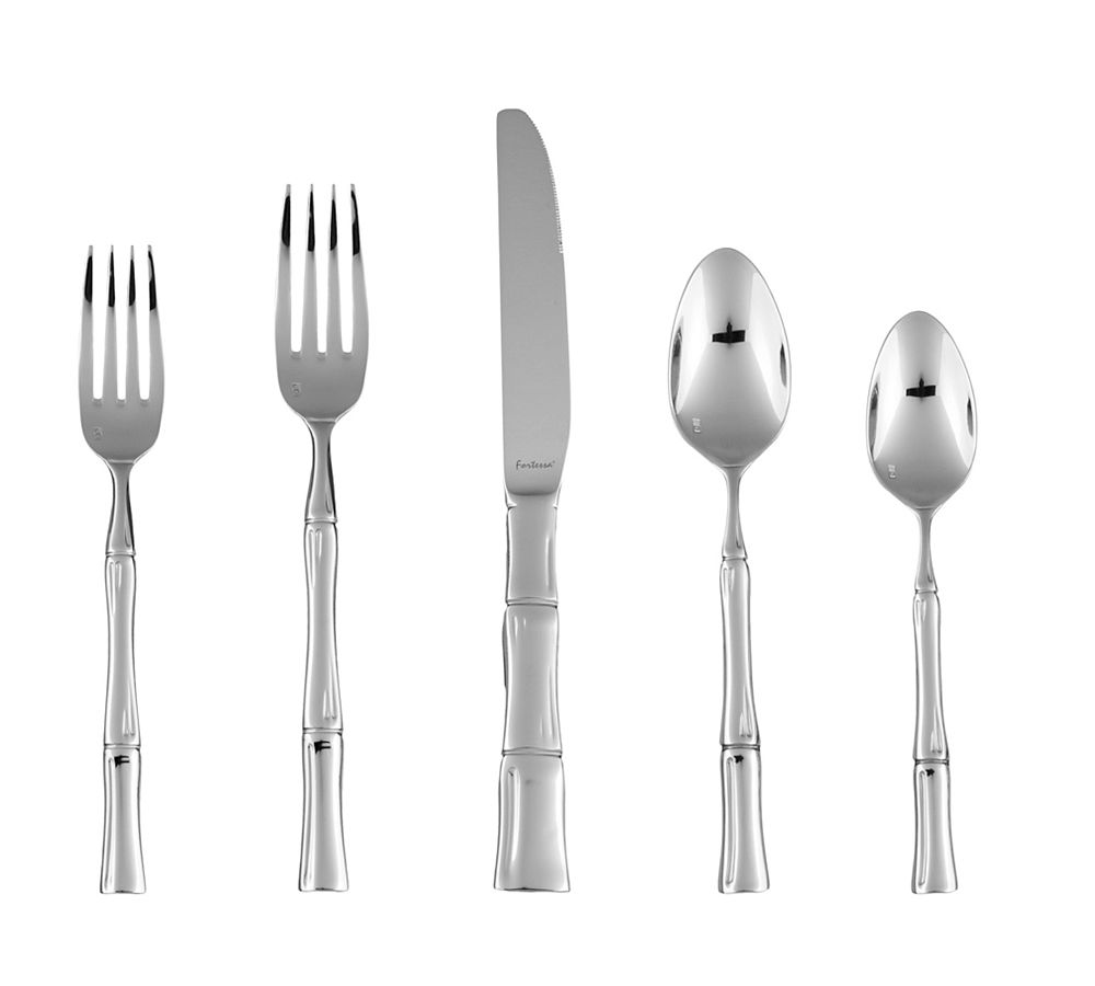 Fortessa Royal Pacific Stainless Steel Flatware Sets | Pottery Barn