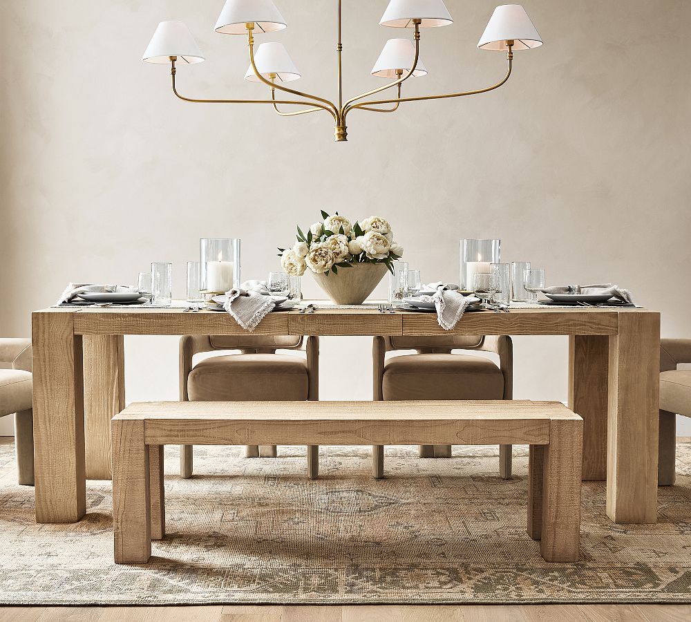 Rockport Extendable Dining Table (72"-88") | Pottery Barn