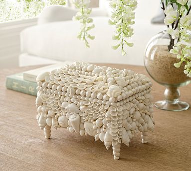 Decorative Shell Box | Pottery Barn