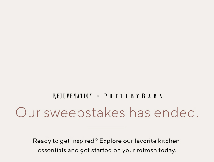 Dream Kitchen Sweepstakes | Pottery Barn