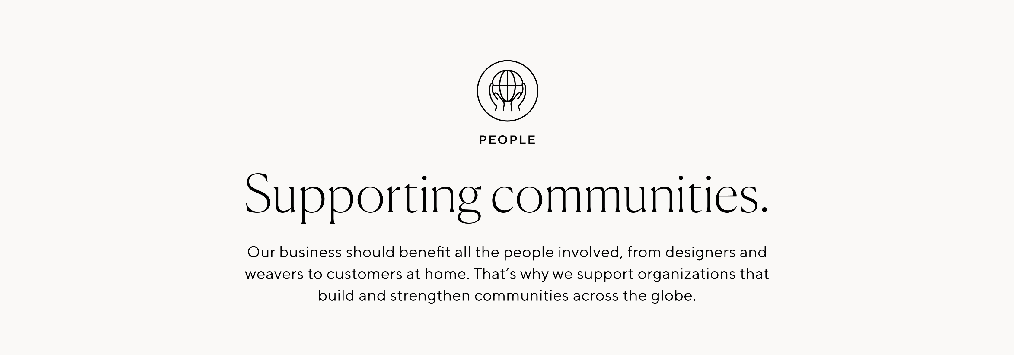 Responsibly Made - Sustainability Commitments | Pottery Barn