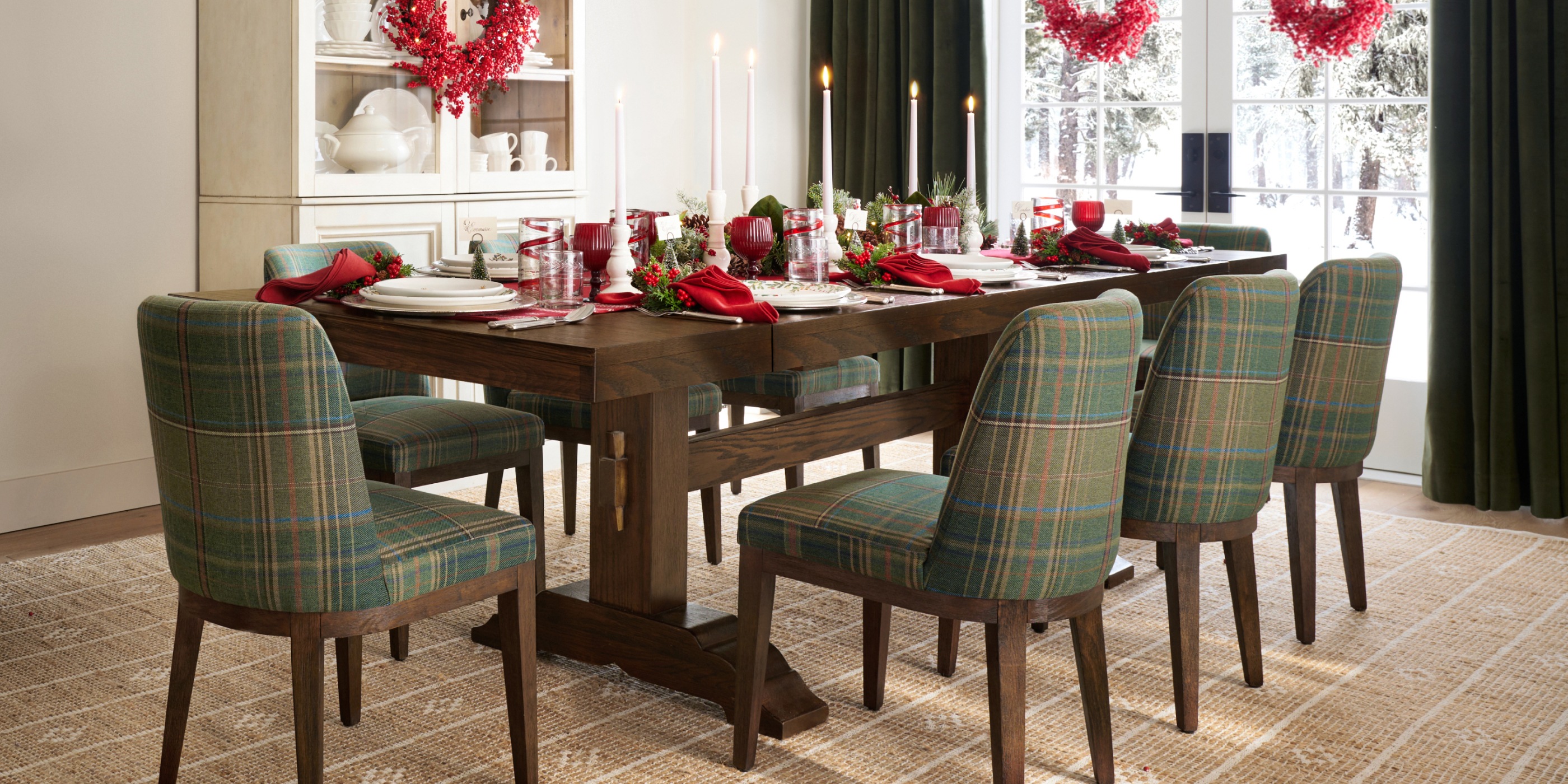 Serrano Layton Dining Room | Pottery Barn
