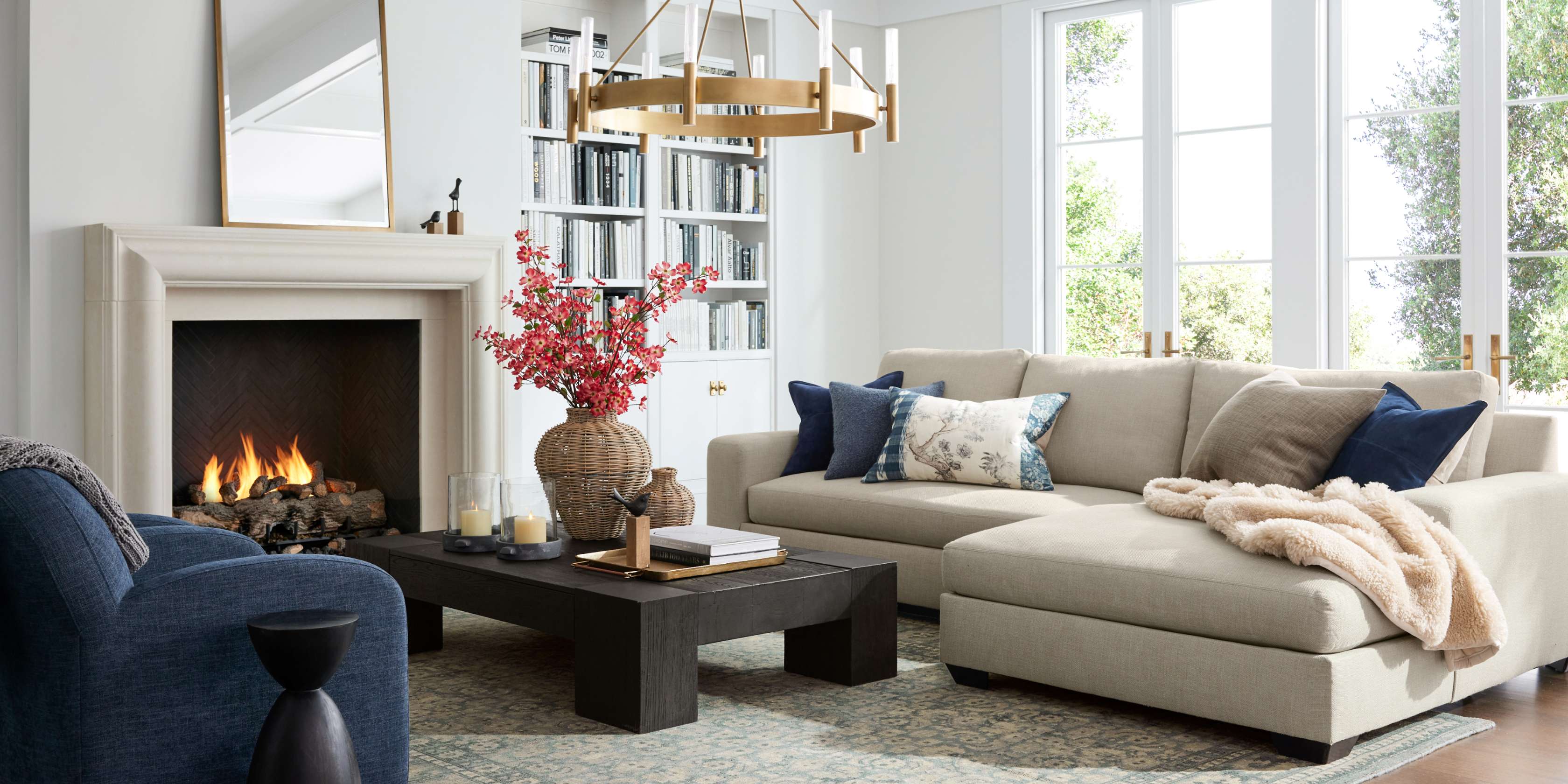 Big Sur Merced Living Room | Pottery Barn