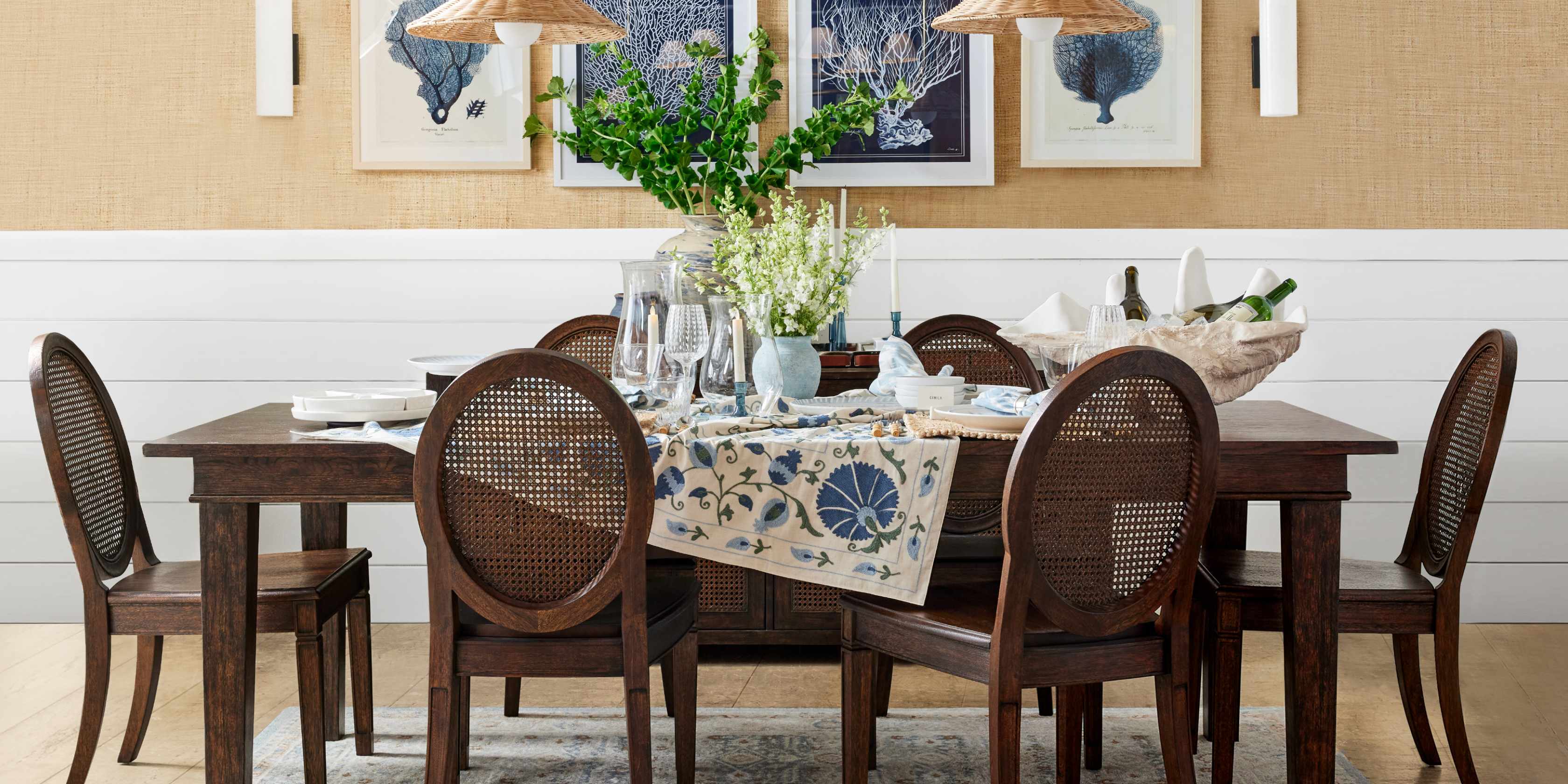 Augusta Sausalito Dining Room | Pottery Barn