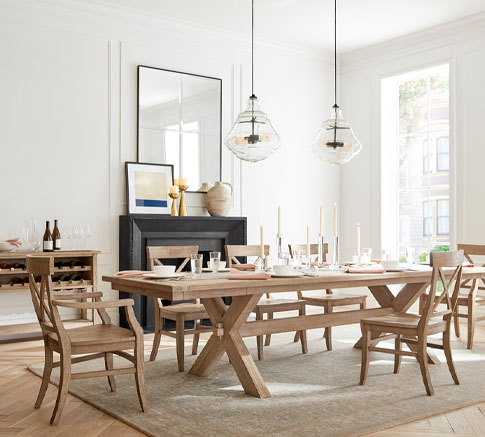 Tuscan table pottery barn store