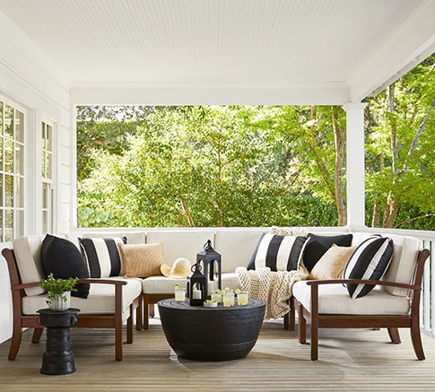 Pottery barn chatham sectional store