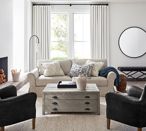 Sofas PB Comfort Living Room Pottery Barn