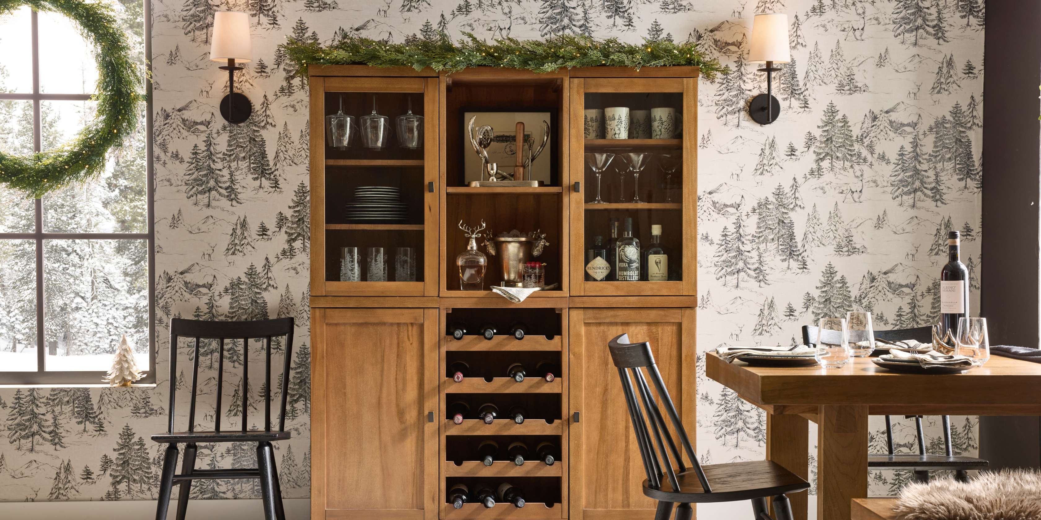 Rustic Forest Kitchen | Pottery Barn
