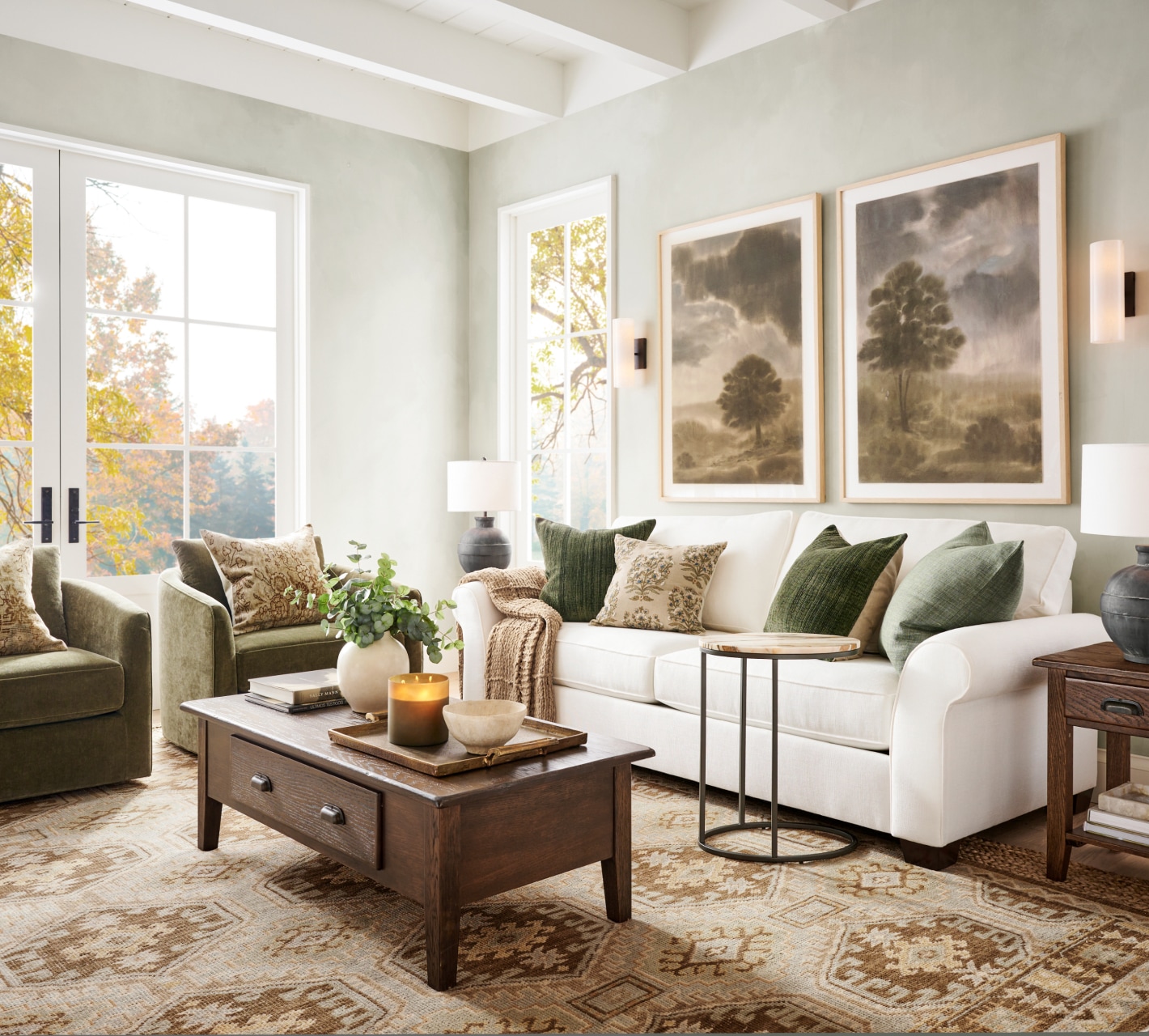Pottery barn small space furniture store