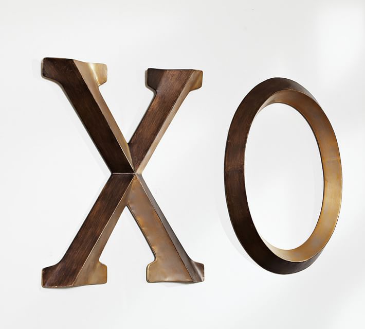 XO Letters | Pottery Barn