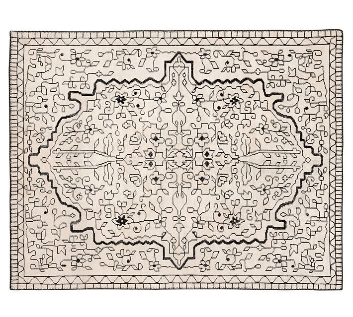 Ankara Hand-Knotted Persian Rug | Pottery Barn