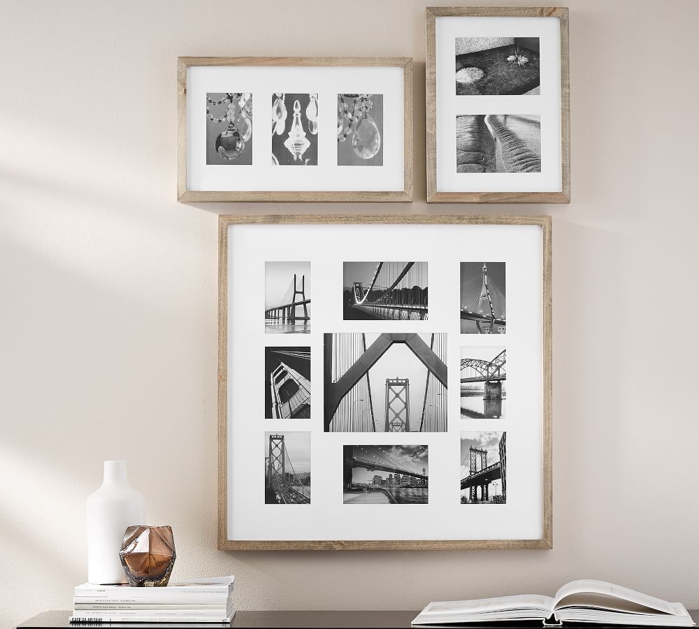 Wood Gallery Multi-Opening Frames | Pottery Barn