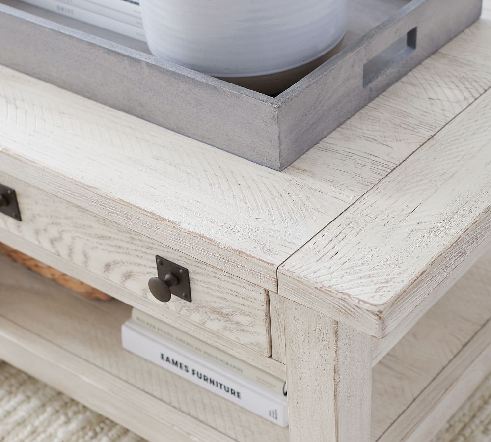 Benchwright 54" Rectangular Coffee Table | Pottery Barn