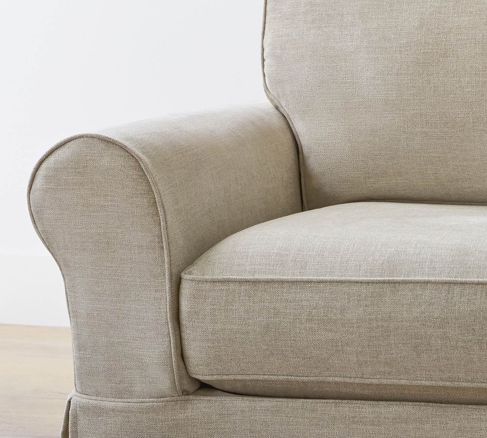 PB Comfort Roll Arm Slipcovered Sofa | Pottery Barn