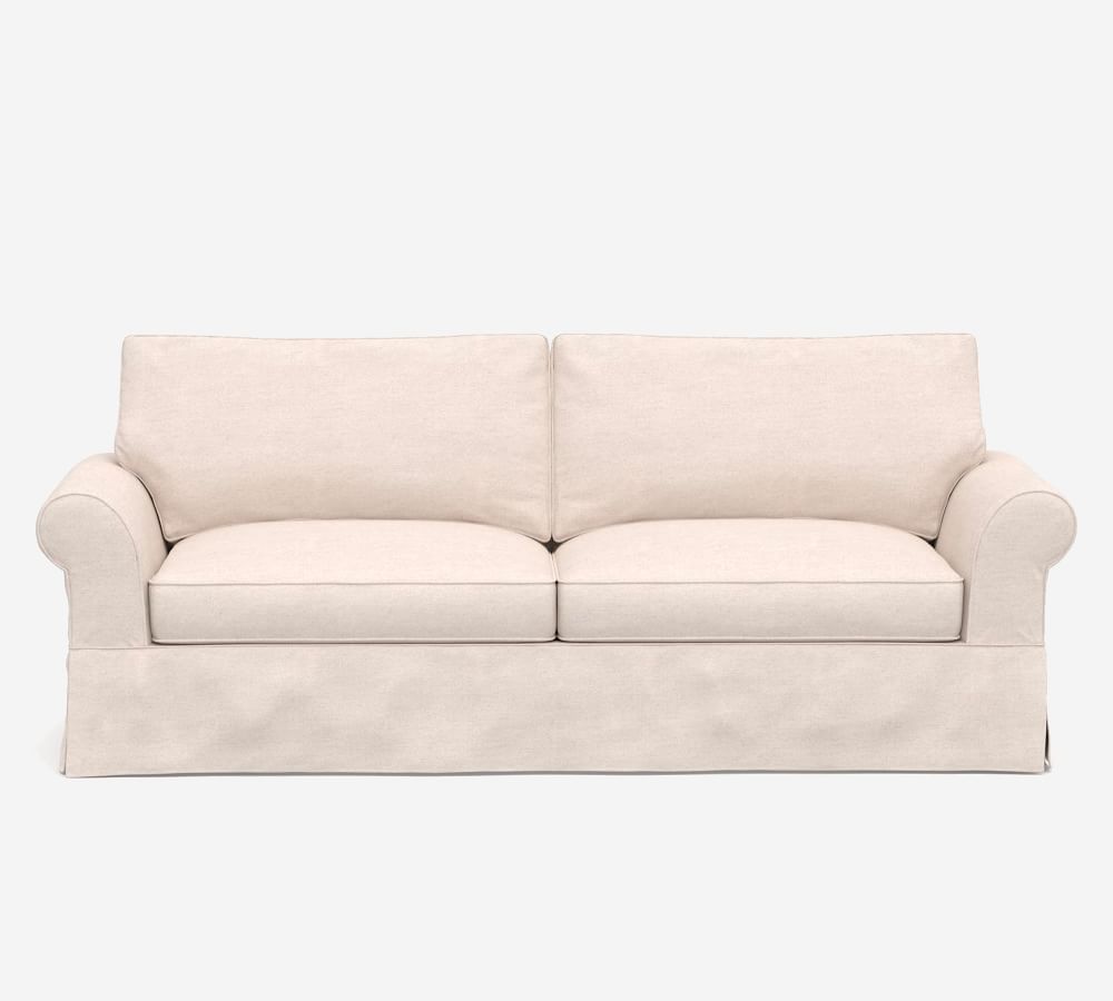 PB Comfort Roll Arm Slipcovered Sofa | Pottery Barn