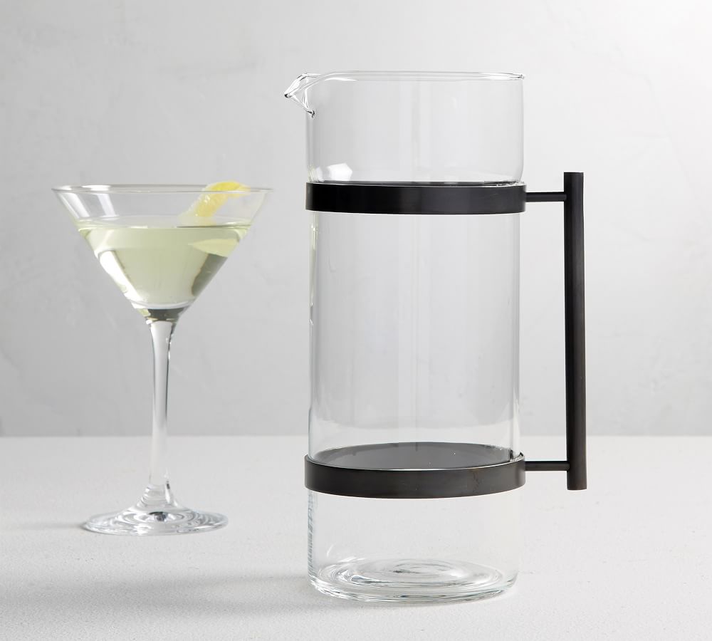 Bleecker Bar Martini Pitcher | Bar Accessories | Pottery Barn