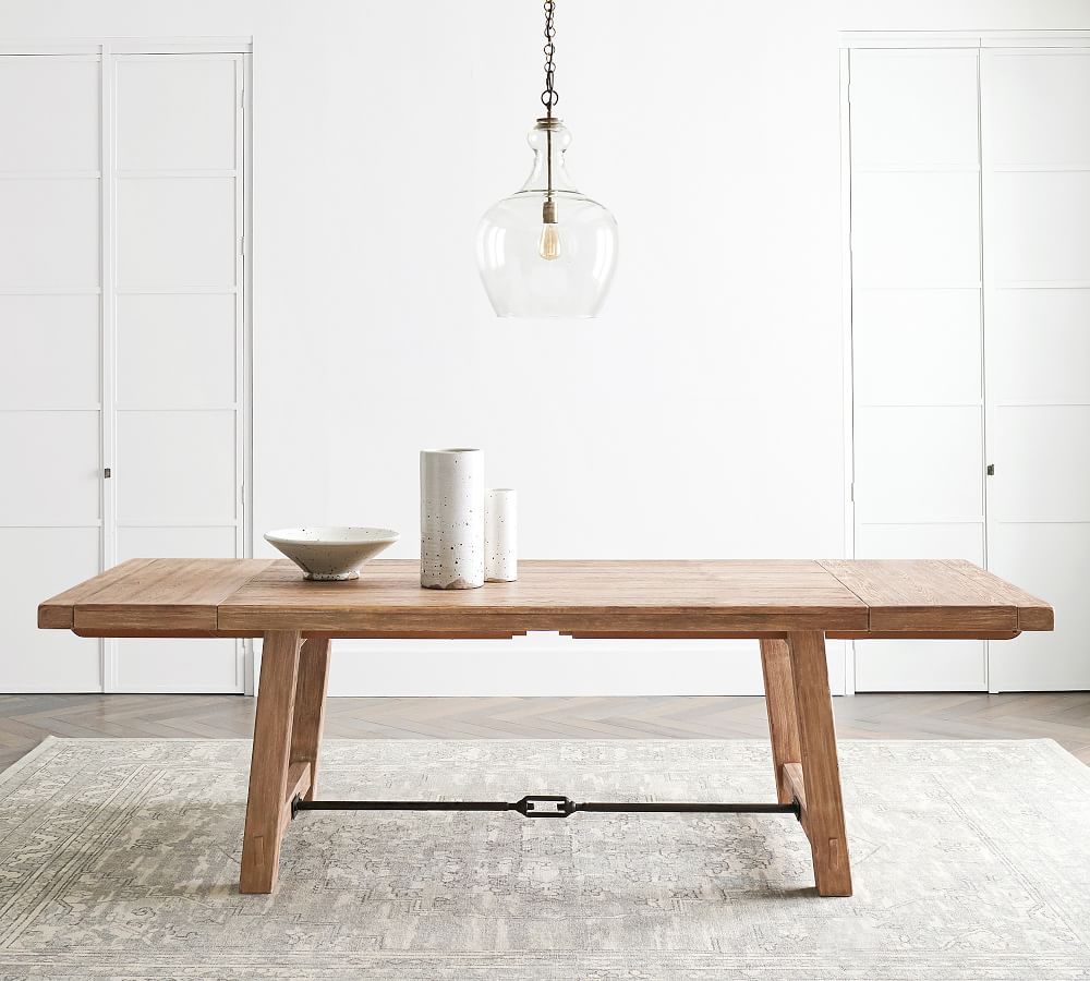 Benchwright Extending Dining Table | Pottery Barn
