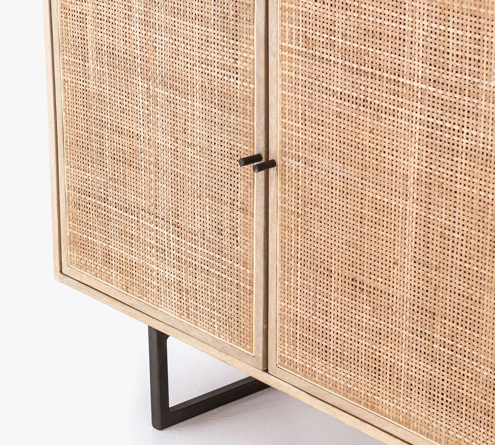 Dolores Cane Console Table | Pottery Barn