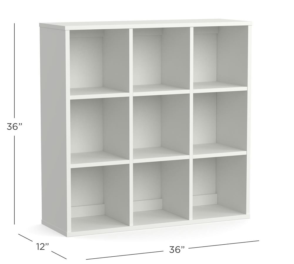 Bedford 36" x 36" Modular Bookcase | Pottery Barn