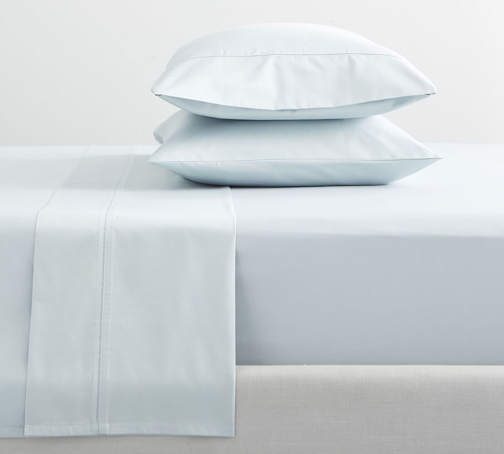700-Thread-Count Sateen Sheet Set | Pottery Barn