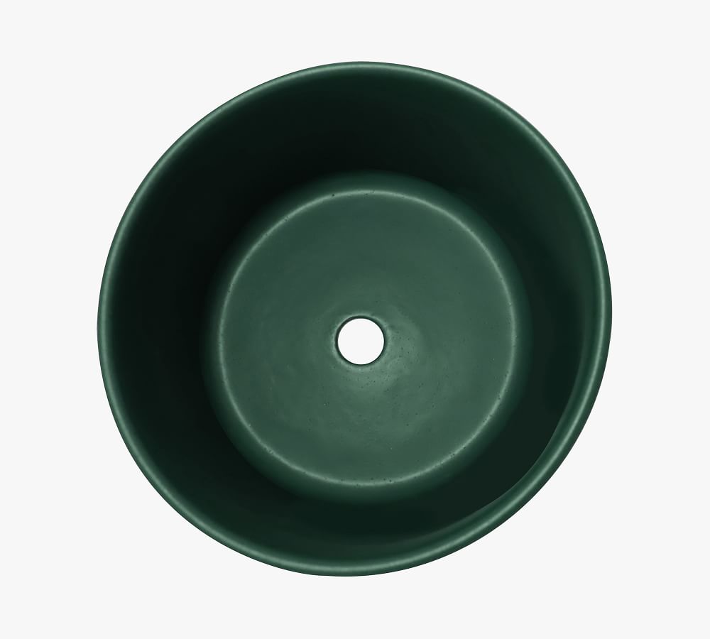 Ceramic Cylinder Planter | Pottery Barn