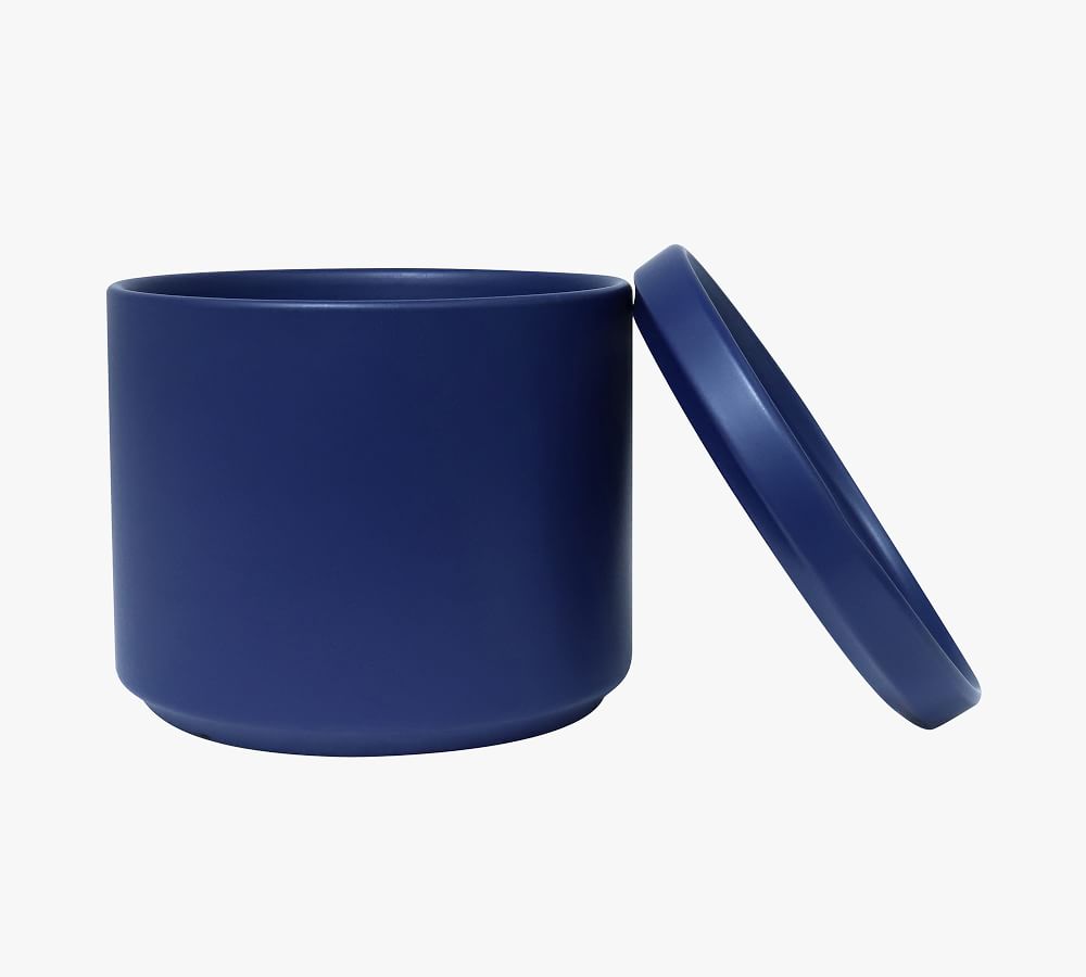 Ceramic Cylinder Planter | Pottery Barn