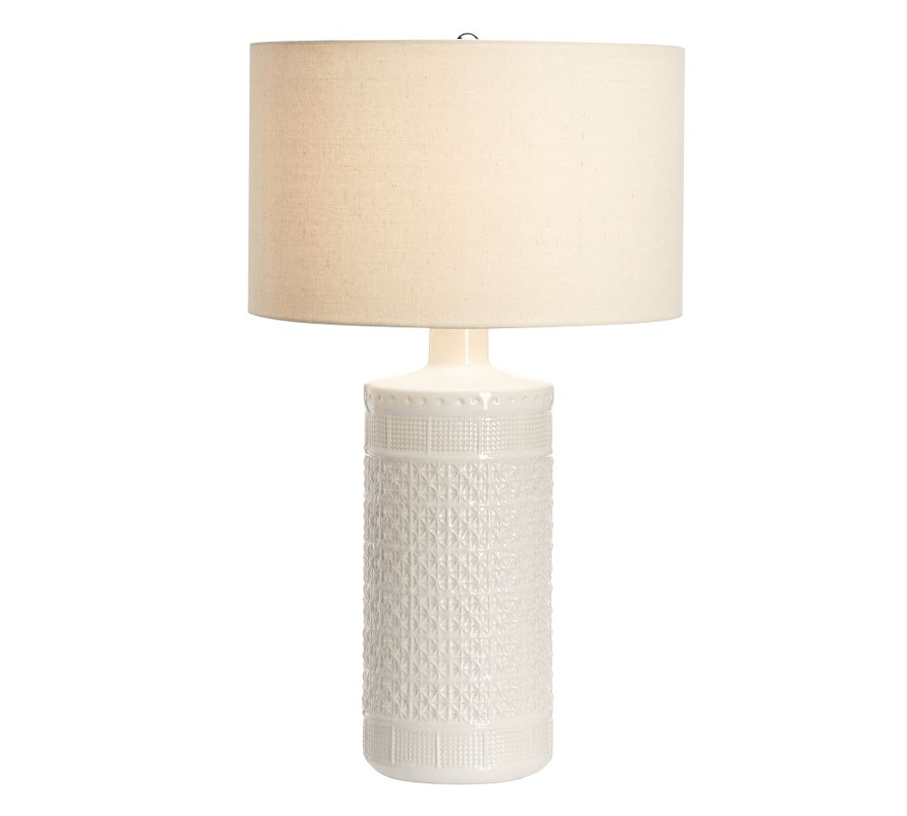 Emma Ceramic Table Lamp | Pottery Barn