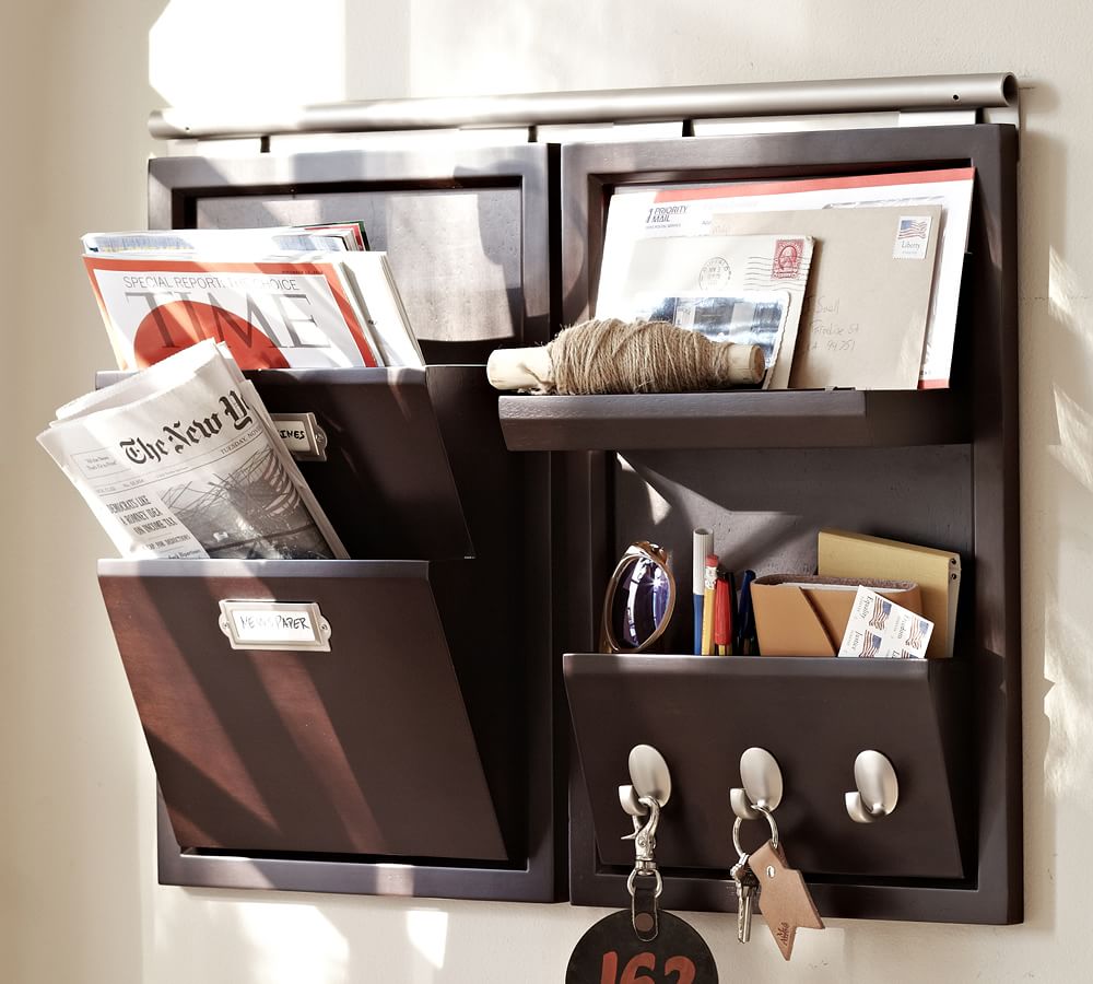 Daily Organization System - Hanging Letter Bin | Pottery Barn