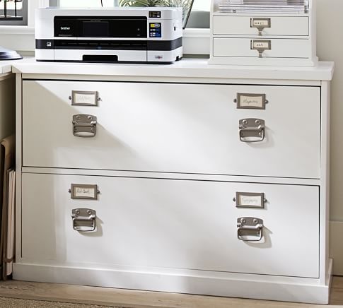 Bedford 3-Drawer Filing Cabinet | Pottery Barn