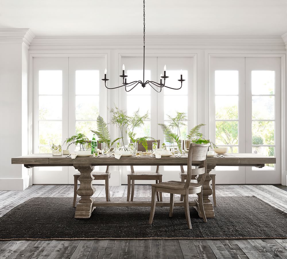 Banks Extending Dining Table | Pottery Barn