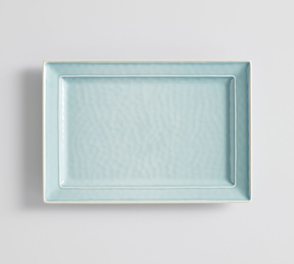 Cabana Melamine Rectangular Platter | Pottery Barn