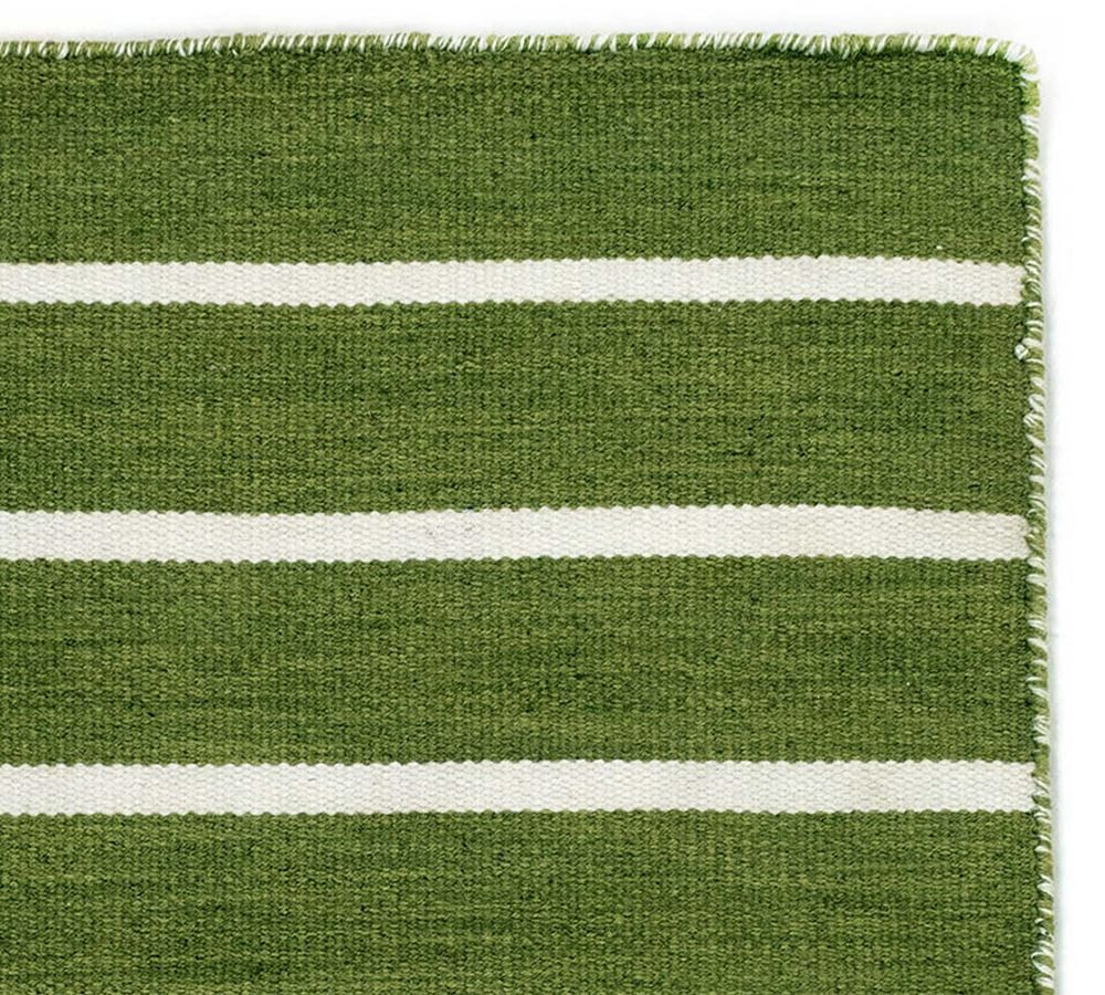 Angue Striped Indoor/Outdoor Rug | Pottery Barn