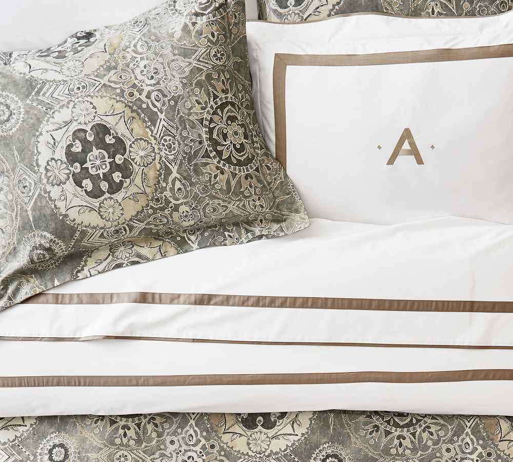 Jacquelyn Medallion Cotton Patterned Duvet Cover & Sham | Pottery Barn