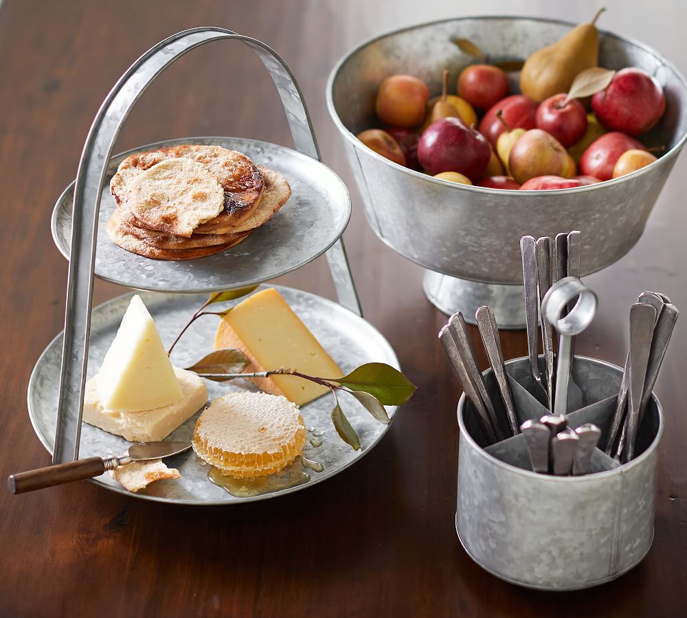 Chateau Wood Handled Cheese Knives - Set of 4 | Pottery Barn