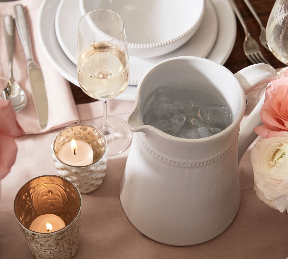 Gabriella Stoneware Pitcher | Pottery Barn