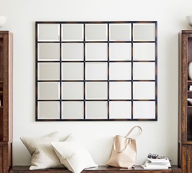 Eagan Large Multipanel Wall Mirror - 44" x 55" | Pottery Barn