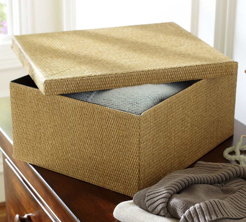 Paloma Collapsible Sweater Box | Pottery Barn