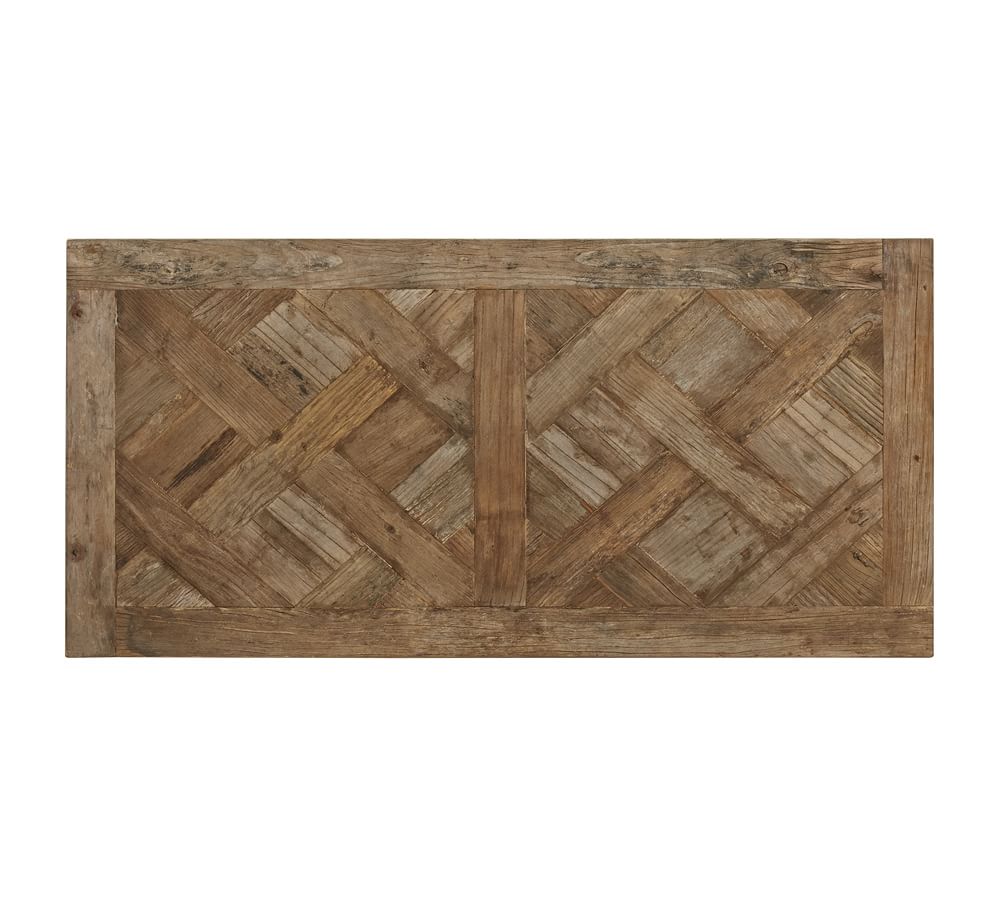 Parquet 54" Rectangular Reclaimed Wood Coffee Table | Pottery Barn