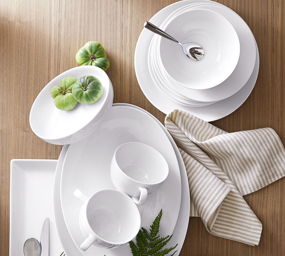 PB Classic Coupe 16-Piece Dinnerware Set | Pottery Barn