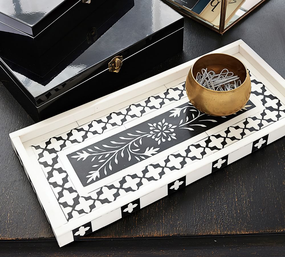 Blanca Tray | Pottery Barn