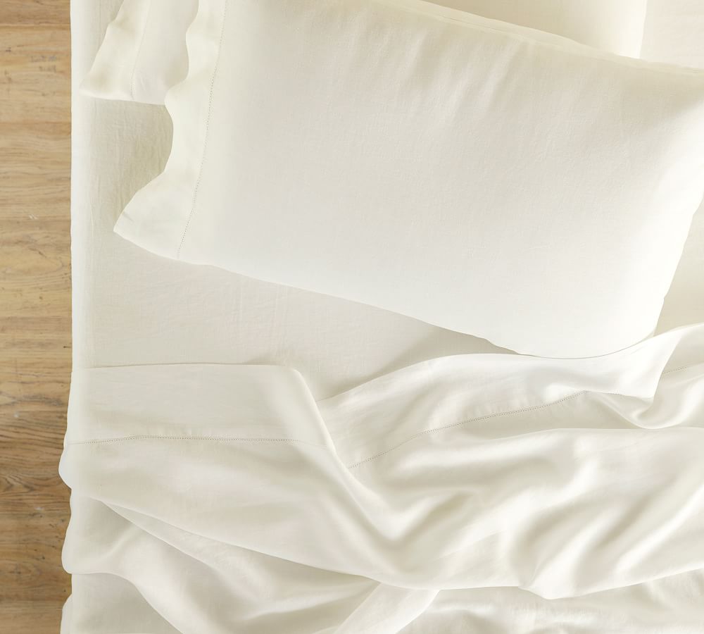 Belgian Flax Linen Sheet Set | Pottery Barn