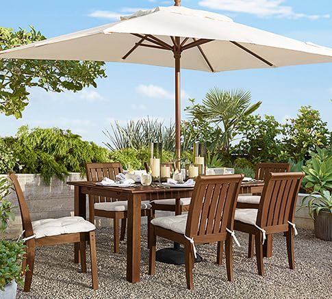Chatham Outdoor Sectional Components, Honey | Pottery Barn